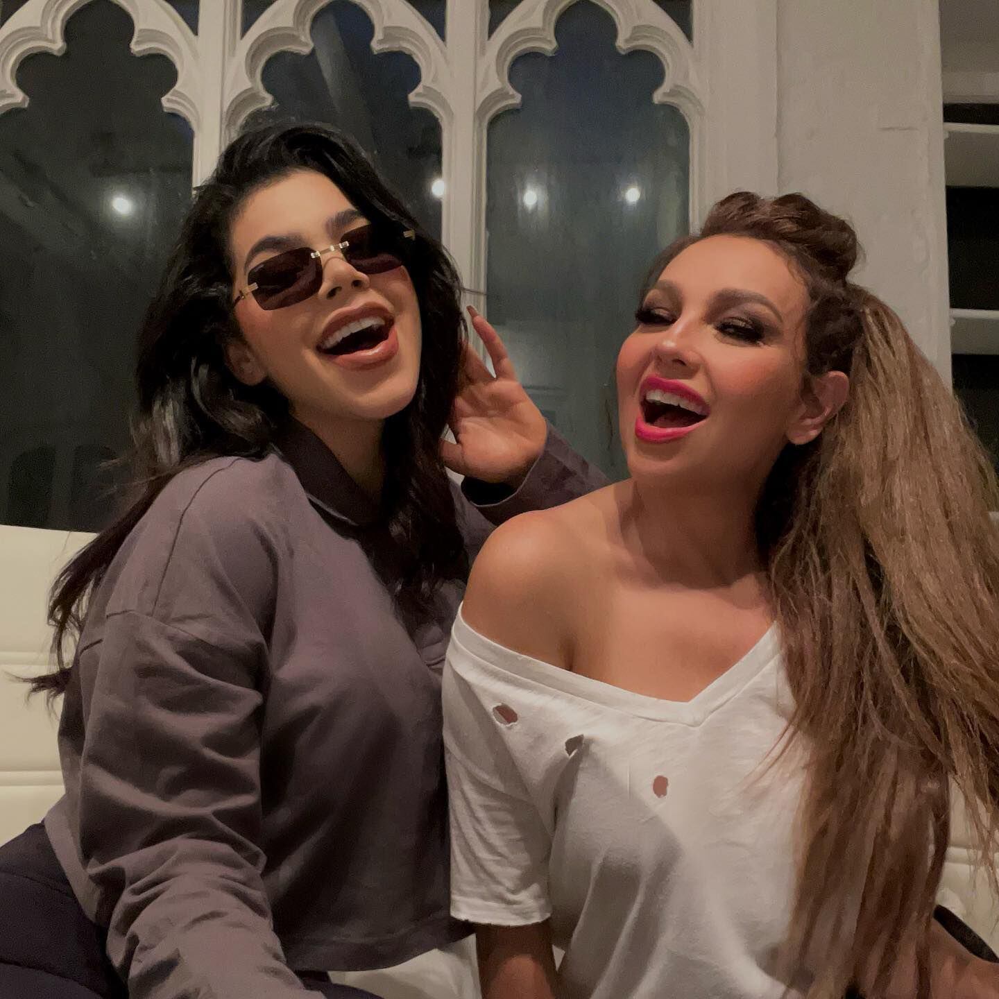 ¡Kenia Os y Thalía juntas! ¿Se viene una colaboración? Esto es lo que ...